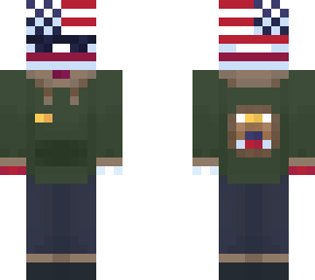 Fashion USA countryhumans | Minecraft Skin
