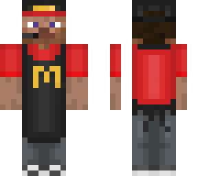 mcdonalds worker | Minecraft Skins