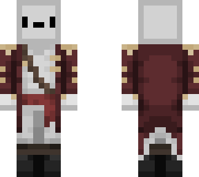 Pirate grey slime | Minecraft Skin