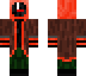 Red Clock Face | Minecraft Skin