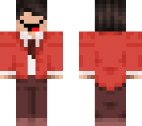 Roier red formal suit | Minecraft Skin