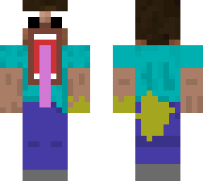 Shocked Stinky Steve | Minecraft Skin