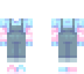 trans pride : outfit base | Minecraft Skin