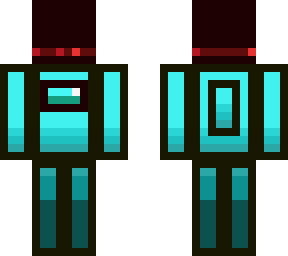 #1 Realistic Cyan | Minecraft Skin
