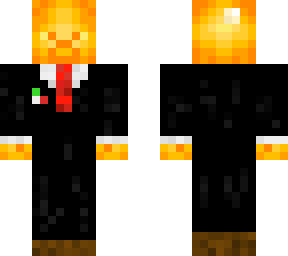 Gold Steve empresario | Minecraft Skin