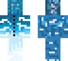 Melting Snow Spirit | Minecraft Skin