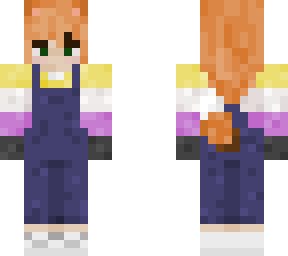 non binary red fox | Minecraft Skins