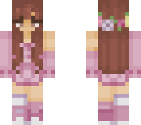 pink summer gyal | Minecraft Skin