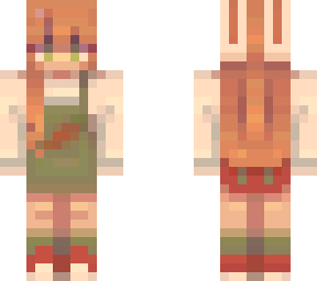 sf - carrot cake | Minecraft Skin