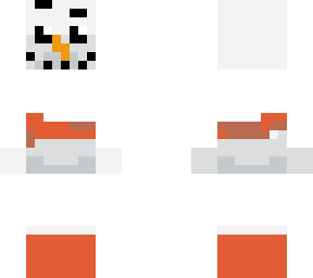 Snowboarding Snowman | Minecraft Skin