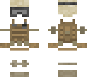 Soldier template | Minecraft Skin