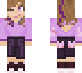 Violet Girl | Minecraft Skin