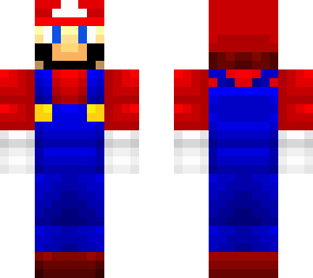 Mario from mario 64 by nintendo | Minecraft Skin