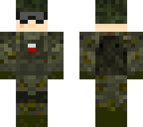 Modern Polish soldier | Minecraft Skin