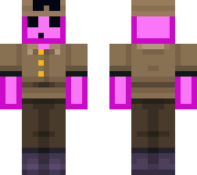 Pink slime goes to work lol | Minecraft Skin