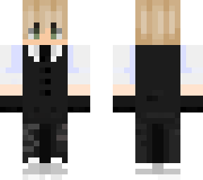 Terno branco | Minecraft Skin
