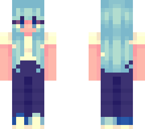 =- electric blue -= | Minecraft Skin