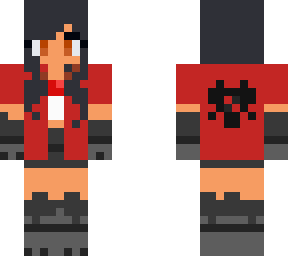 Aphmau as a wolf but is human form | Minecraft Skin
