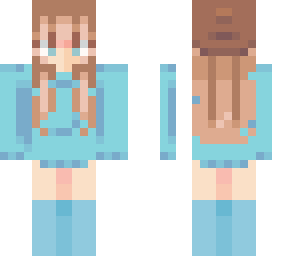 chica azul | Minecraft Skins
