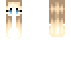 Female HB - Straight Glowly Blonde v2 | Minecraft Skin
