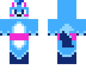 blue furry | Minecraft Skins