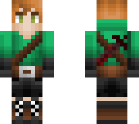 boy with sword on back | Minecraft Skins