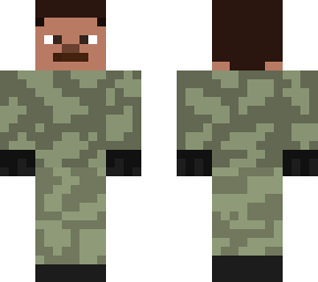 RUS Camouflage KLMK (Template) | Minecraft Skin