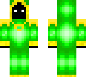 Shadow Wizard money gang| Extra drip Green | Minecraft Skin