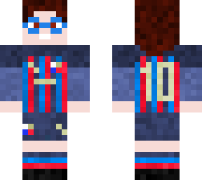 Barcelona kit 2022-2023 | Minecraft Skin