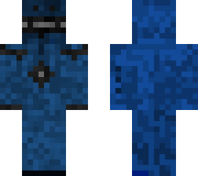 blue man | Minecraft Skins