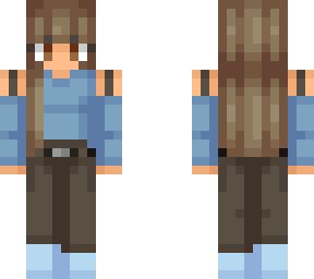 brown hair buns | Minecraft Skins