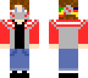 Generation Loss Ranboo | Minecraft Skin