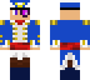 Napoleon futuristic soldier | Minecraft Skin