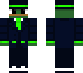 pepe business suit | Minecraft Skin