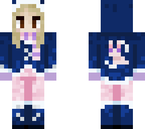 Pink Snow Bunny | Minecraft Skin