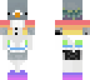 Pride pigeon | Minecraft Skin