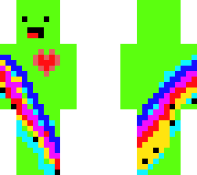 rainbow derp | Minecraft Skins