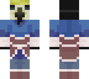 Water bender Golden parrot (Benders MC) | Minecraft Skin