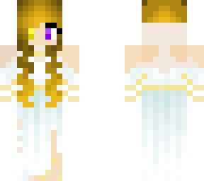 Allie in a wedding dress | Minecraft Skin