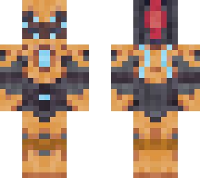 Auric tesla Armor (Melee) | Minecraft Skin