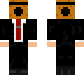 Bagel in suit | Minecraft Skin
