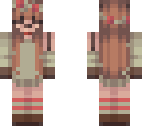 cute deer girl | Minecraft Skin