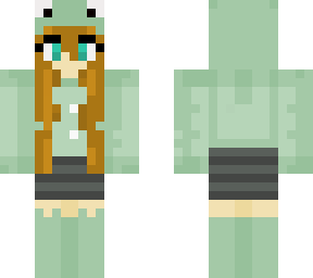 Cute Froggy Girl | Minecraft Skin
