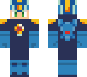 MegaMan.EXE : Battle Network [Rockman EXE] | Minecraft Skin