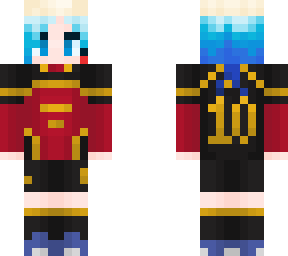 blue lock | Minecraft Skins