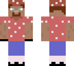 Mushroom Steve | Minecraft Skin