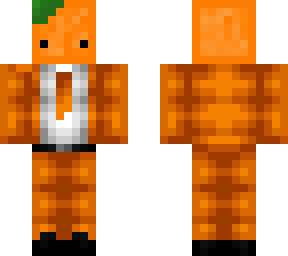 Orange Fruit Suit | Minecraft Skin