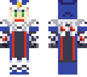 OVER-1 (Buster) : Mega Man Xover [Rockman Xover] | Minecraft Skin