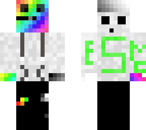 rainbow slime skin | Minecraft Skins