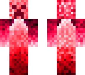 Red Creeper | Minecraft Skin